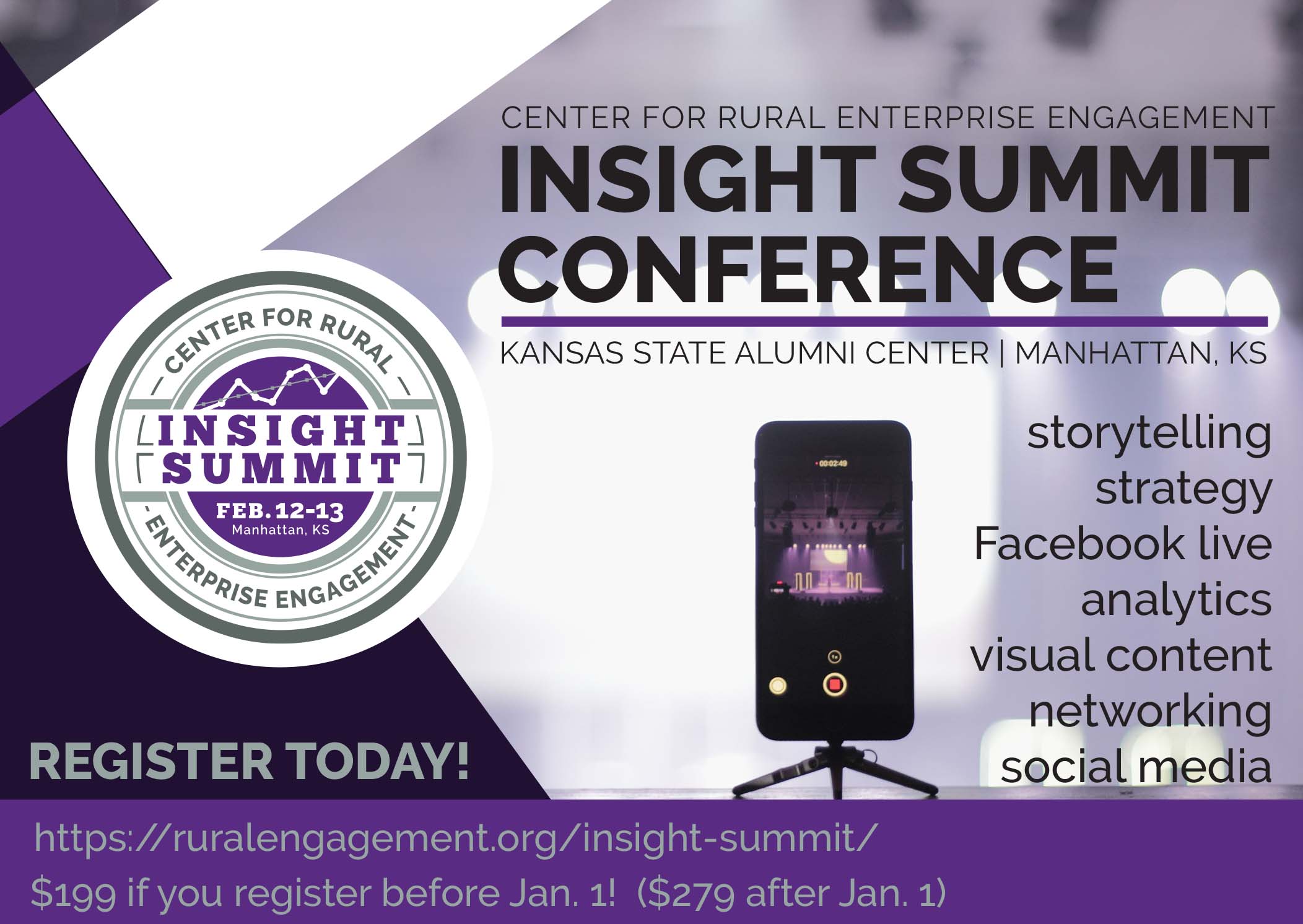 Insight Summit 2019 - Center for Rural Enterprise Engagement